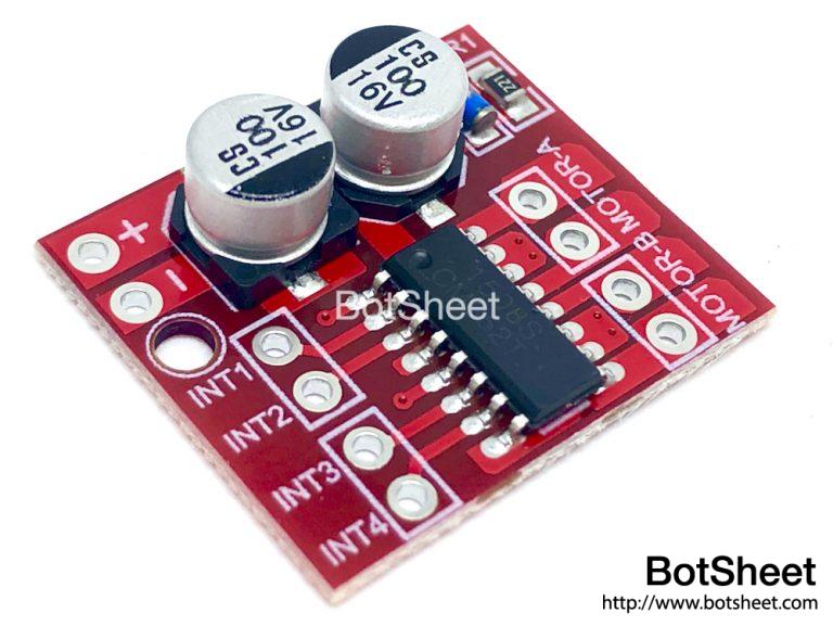 MX1508 微型馬達驅動板 - BotSheet