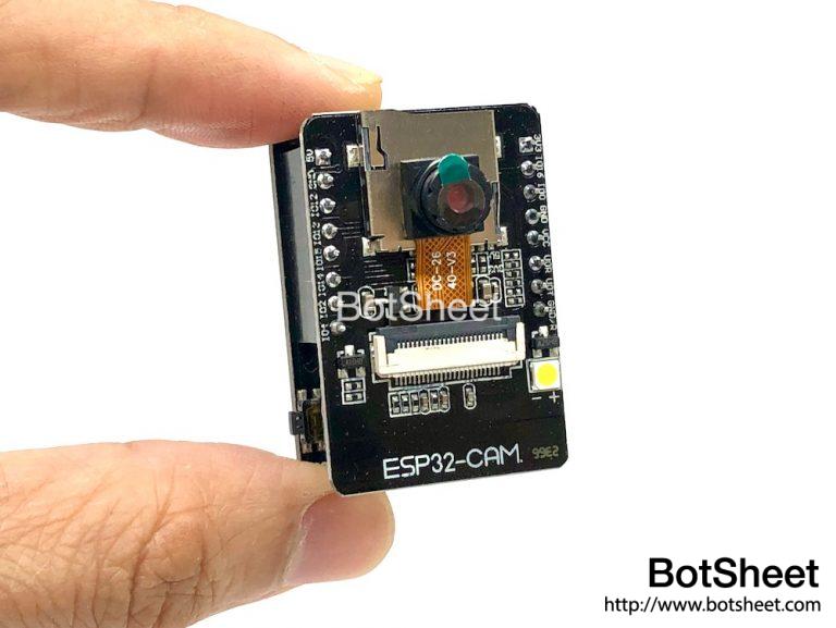 ESP32-Cam 網絡攝像開發板 - BotSheet