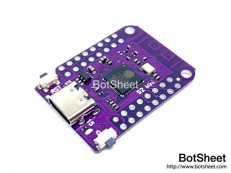 WeMos ESP32 S2 mini 微型開發板 - BotSheet