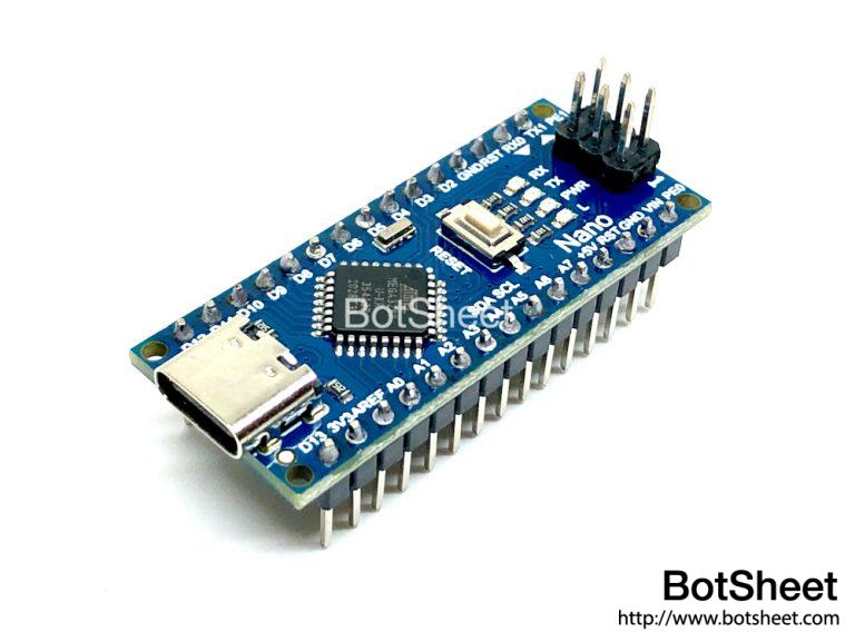 Arduino Nano v3 開發板 (USB Type-C) - BotSheet
