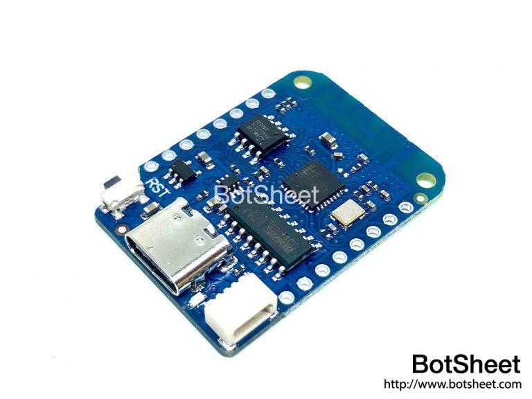 Wemos D1 Mini 4.0 微型ESP8266開發板 - BotSheet