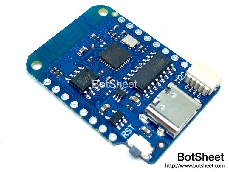 Wemos D1 Mini 4.0 微型ESP8266開發板 - BotSheet